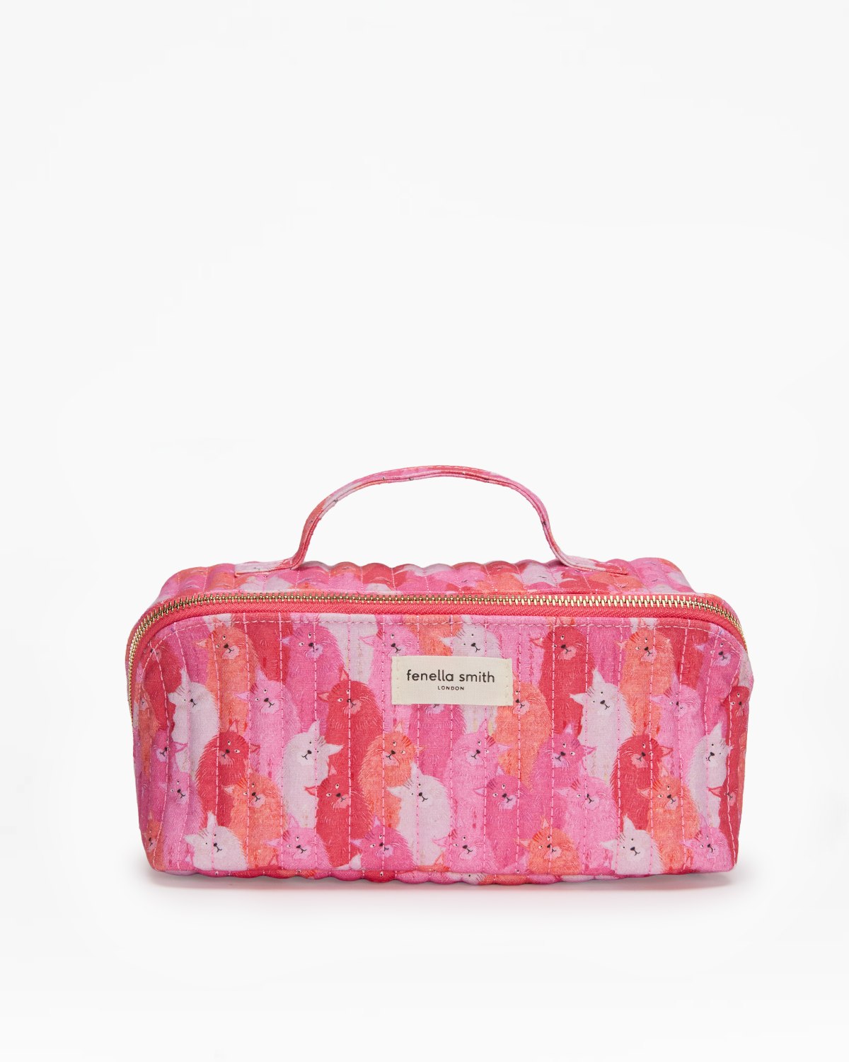 Crazy Cat Ella Flat Lay Case | Zipped Flat Lay Wash Bag | Fenella Smith ...