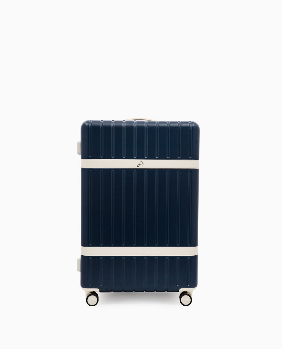 Navy Nova Large Suitcase – Fenella Smith London